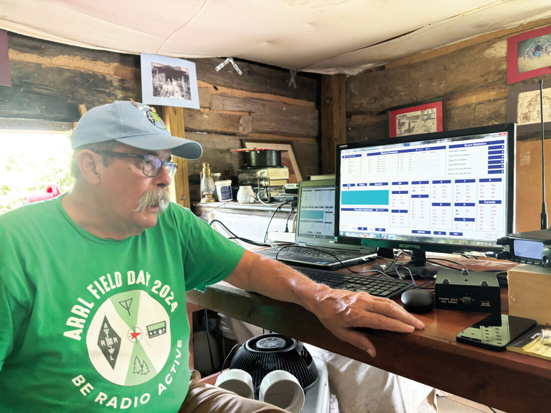 Can you hear me?: PARK participates in national ham radio field day ...